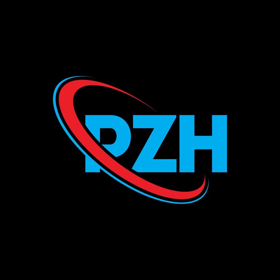 PZH logo. PZH letter. PZH letter logo design. Initials PZH logo linked ...
