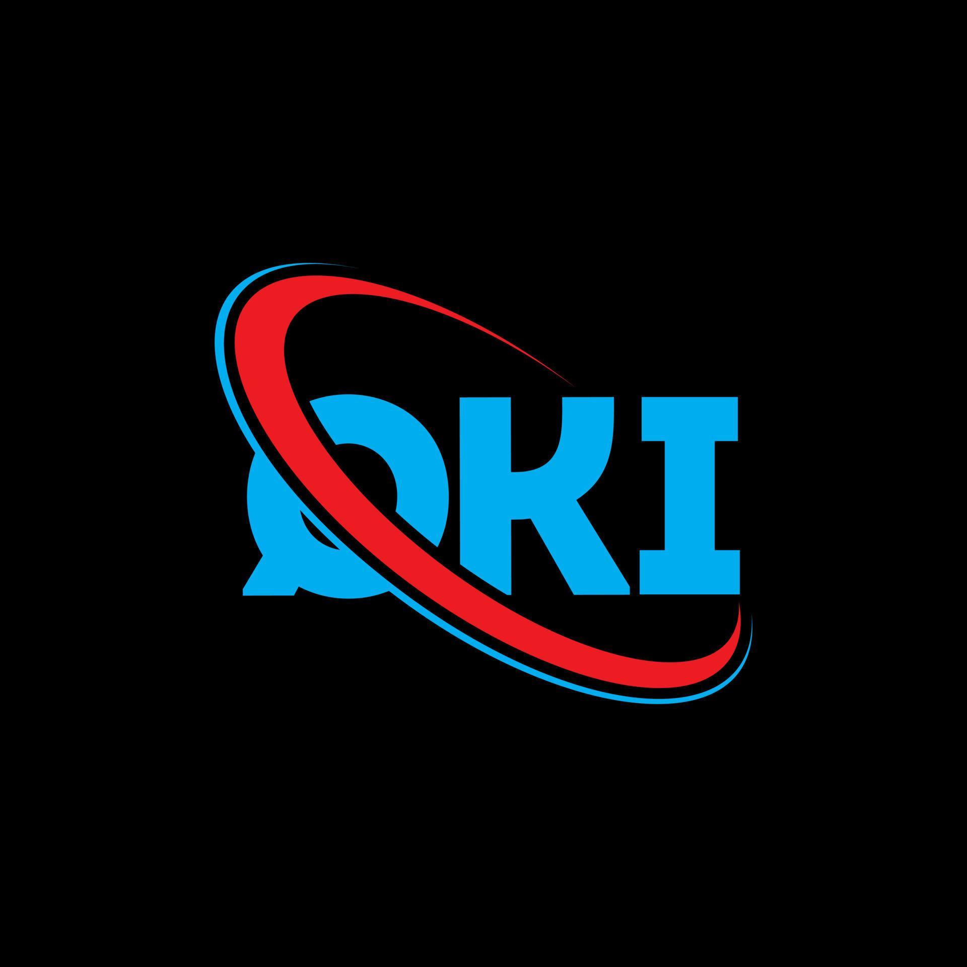 QKI logo. QKI letter. QKI letter logo design. Initials QKI logo linked with circle and uppercase ...