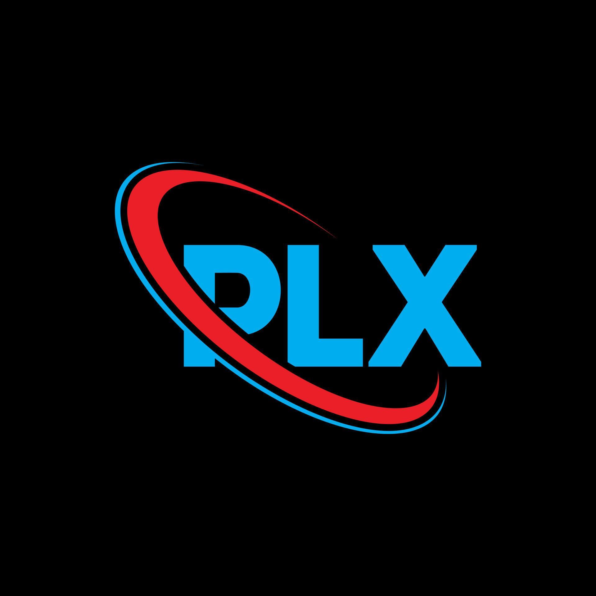 PLX logo. PLX letter. PLX letter logo design. Initials PLX logo linked with circle and uppercase ...