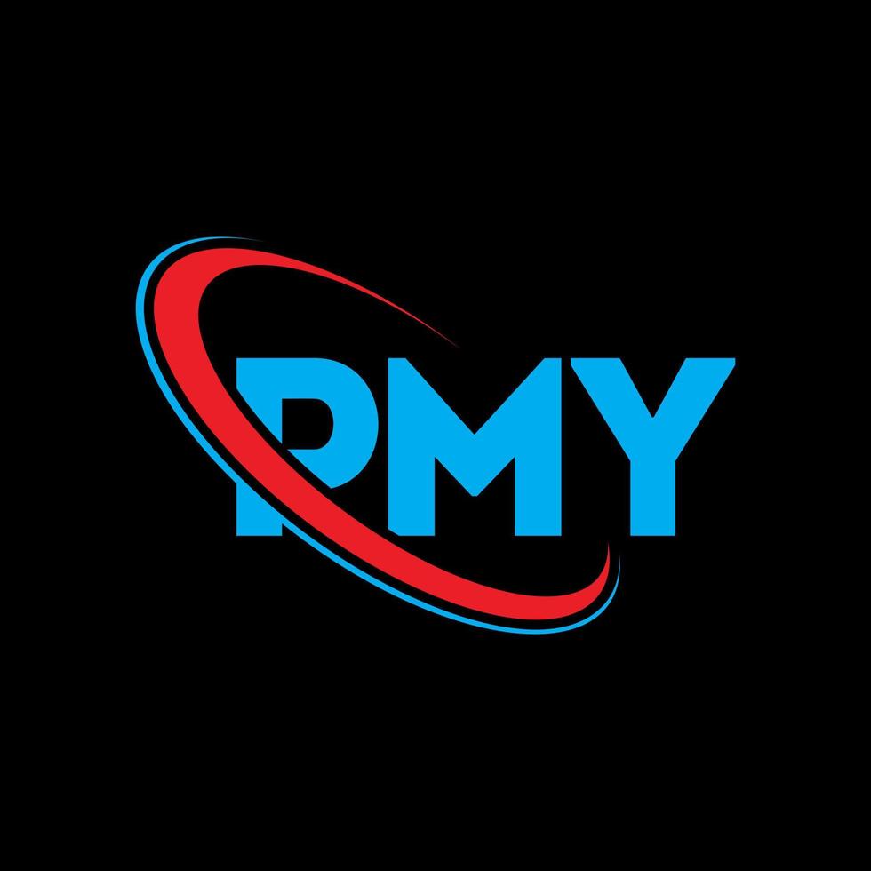 logotipo de pmy. mi carta. diseño del logotipo de la letra pmy. logotipo de las iniciales pmy ...