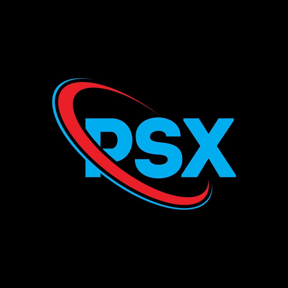 logotipo de psx. letra px. diseño del logotipo de la letra psx. logotipo de iniciales psx ...