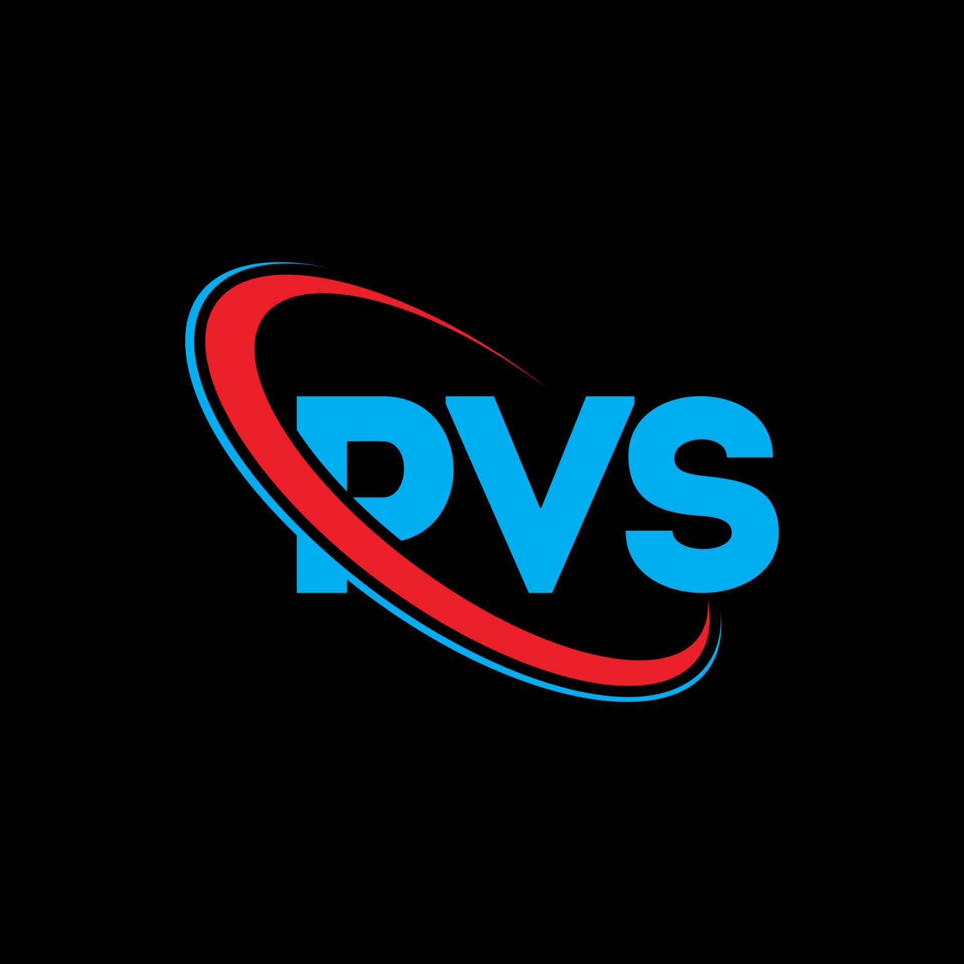 Logotipo De Pvs Carta Pvs Diseño Del Logotipo De La Letra Pvs