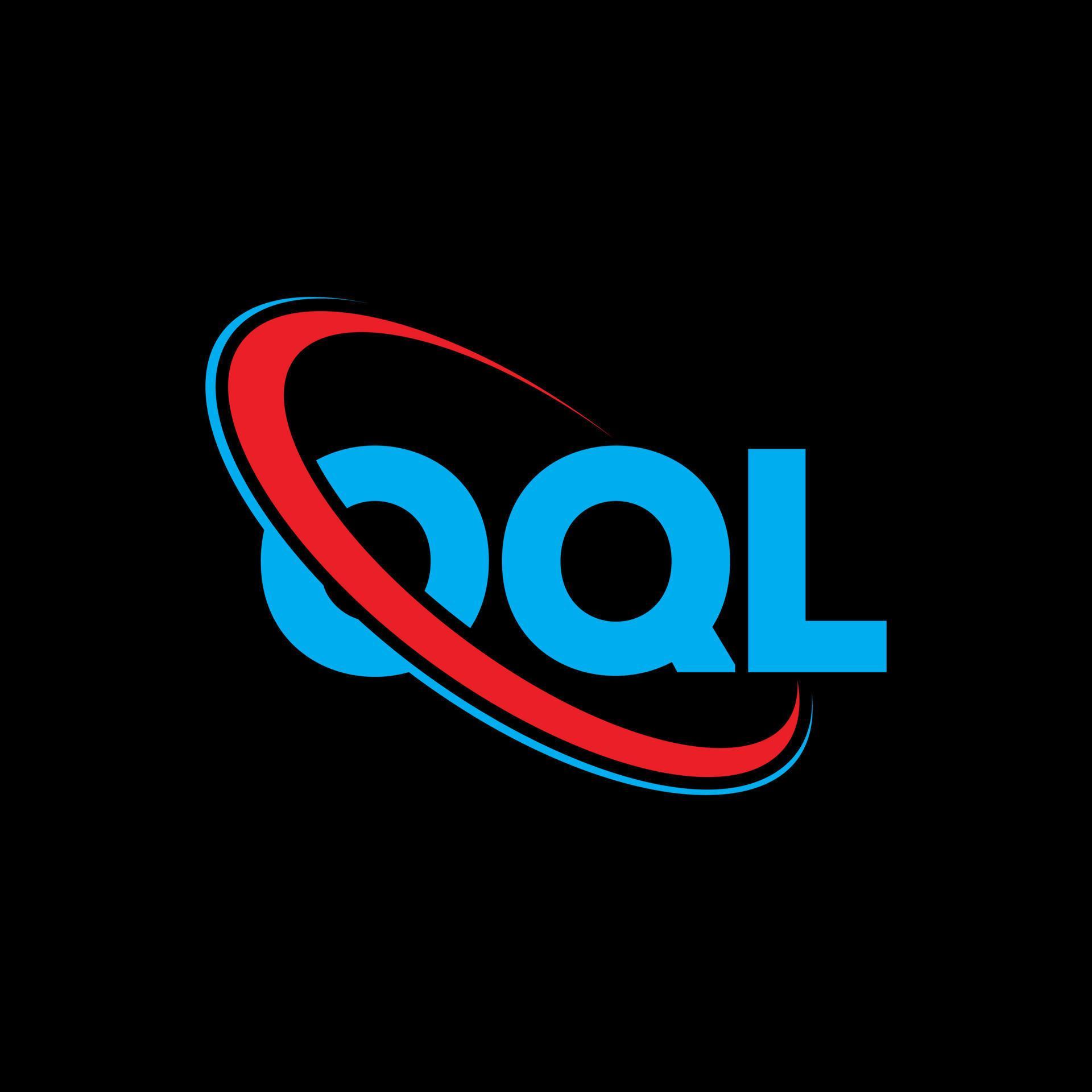 logotipo de oql. letra oql. diseño de logotipo de letra oql. logotipo de iniciales oql vinculado ...