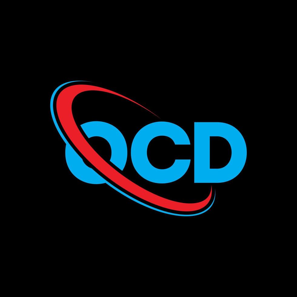 Ocd Logo Ocd Letter Ocd Letter Logo Design Initials Ocd Logo Linked With Circle And Uppercase