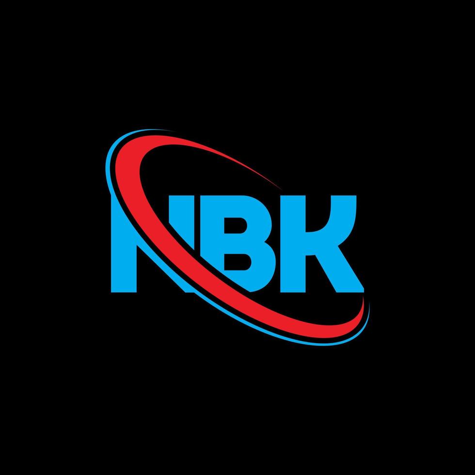 logotipo de NBK. letra nbk. diseño del logotipo de la letra nbk. logotipo de iniciales nbk ...