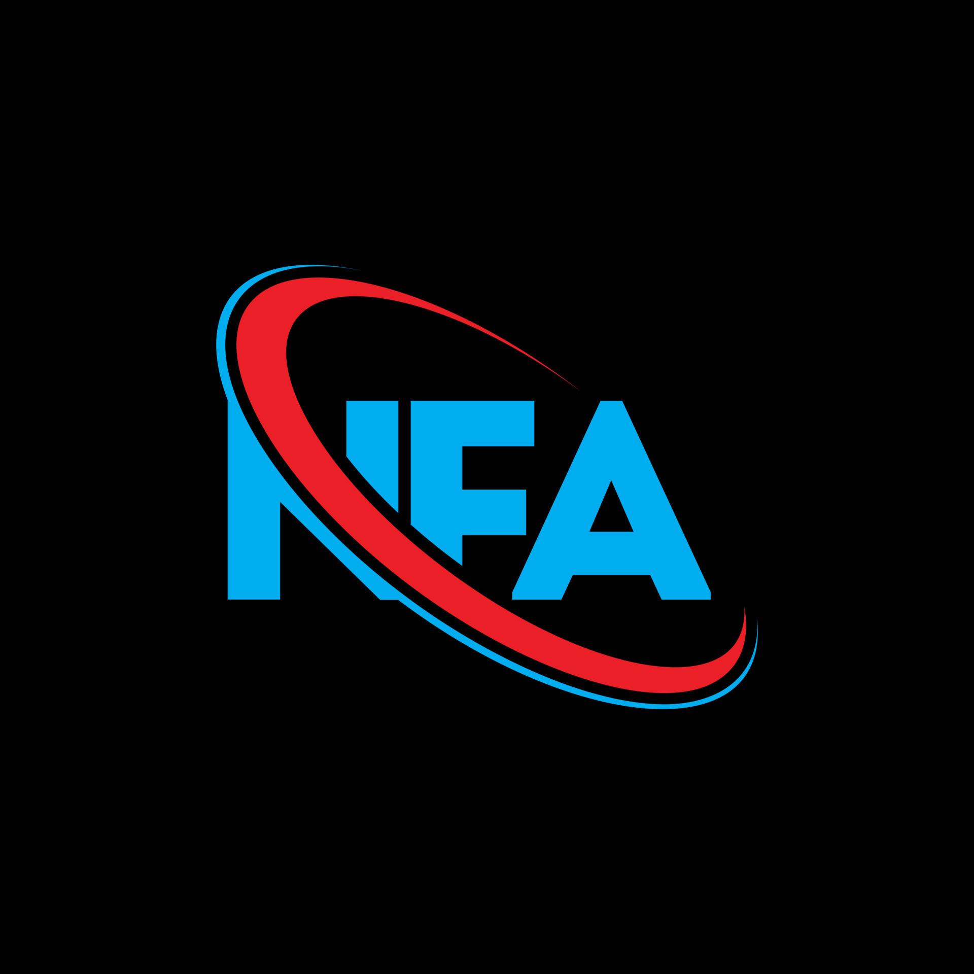 logotipo de la nfa. carta nfa. diseño del logotipo de la letra nfa ... logotipo de la nfa. carta nfa. diseño del logotipo de la letra nfa ...