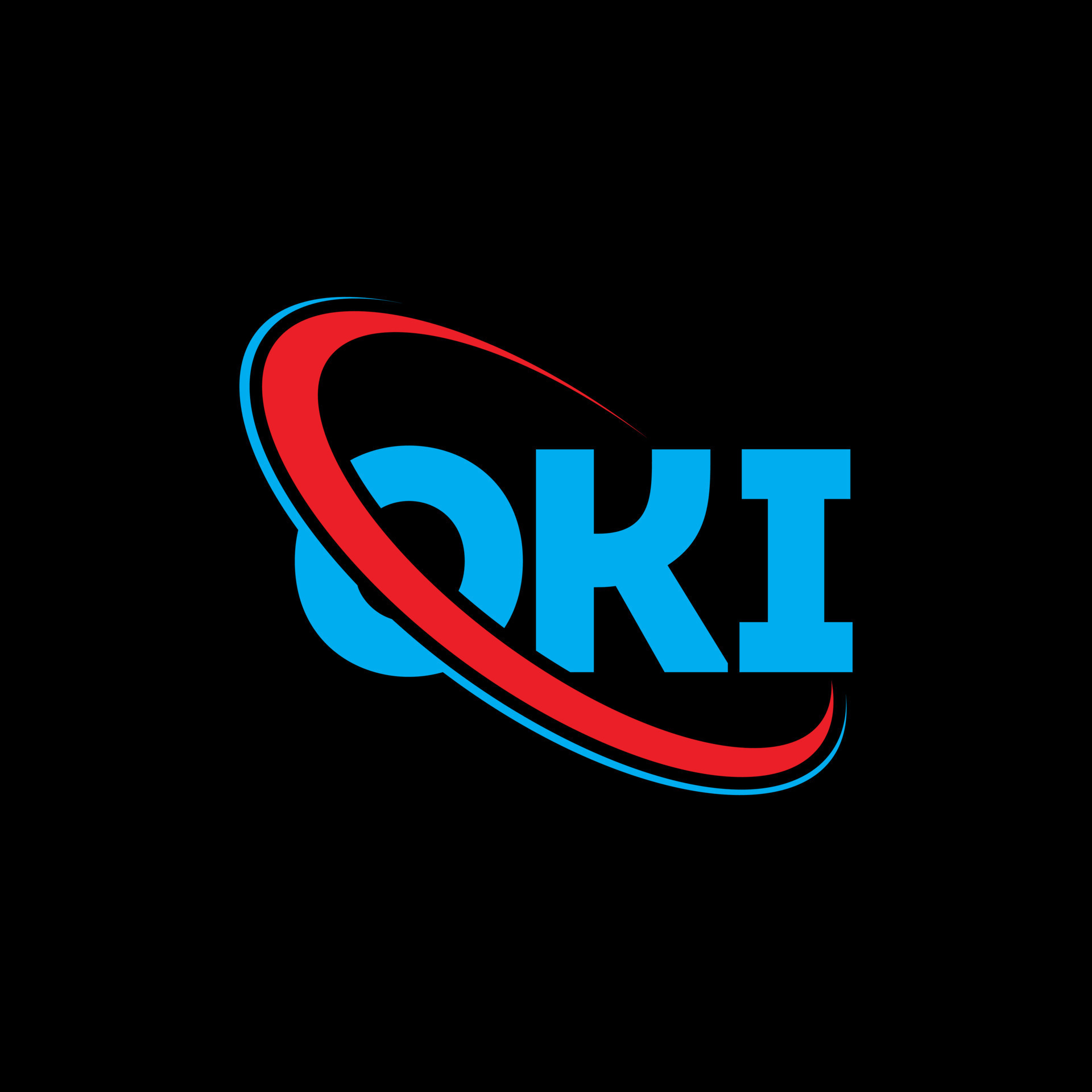 logotipo de ok. carta oki. diseño del logotipo de la letra oki. logotipo de las iniciales oki ...