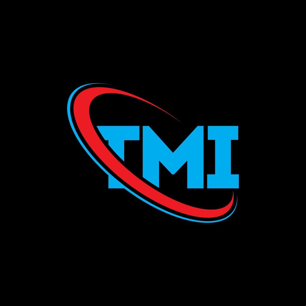 TMI logo. TMI letter. TMI letter logo design. Initials TMI logo linked with circle and uppercase ...