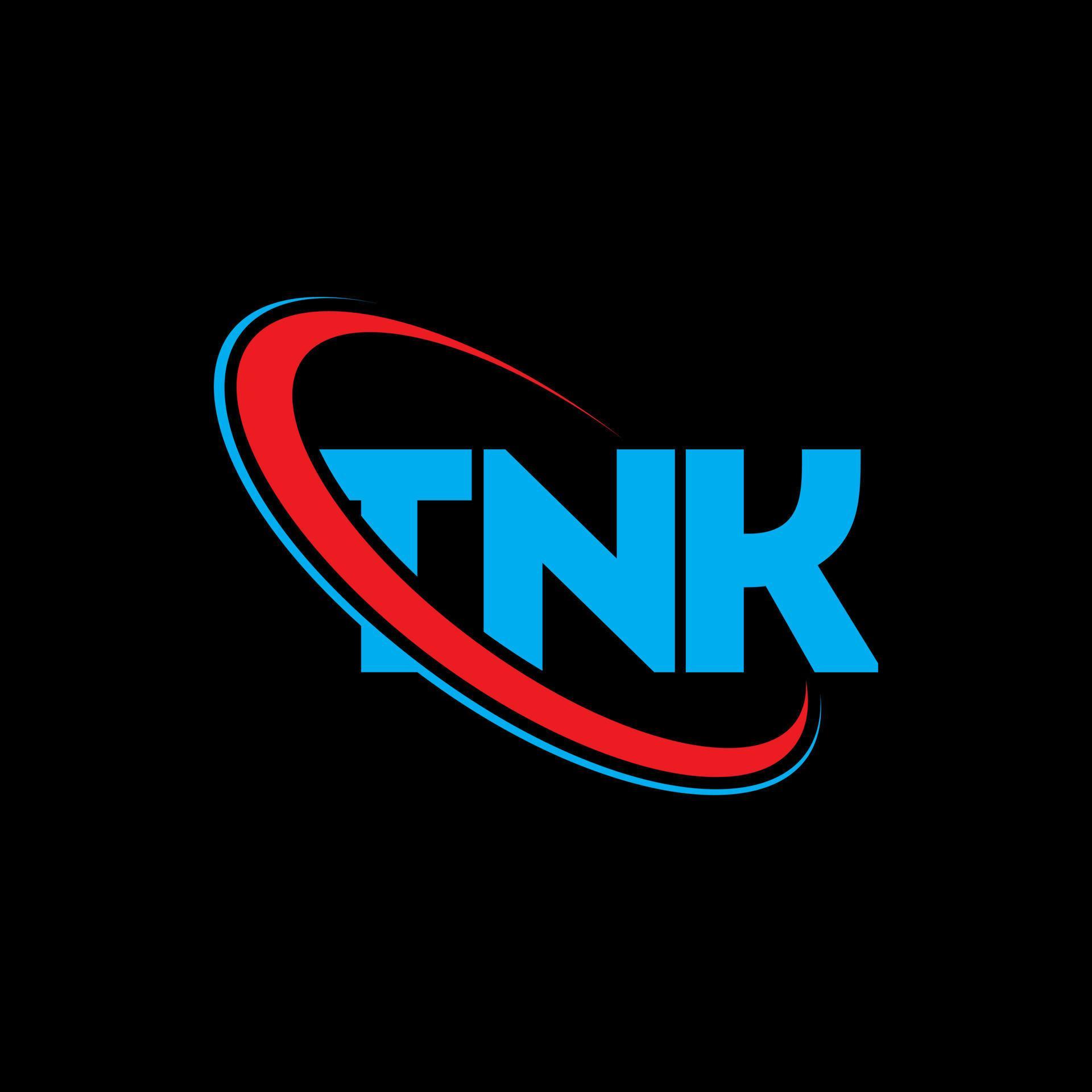 Tnk Logo Tnk Letter Tnk Letter Logo Design Initials Tnk Logo Linked With Circle And Uppercase