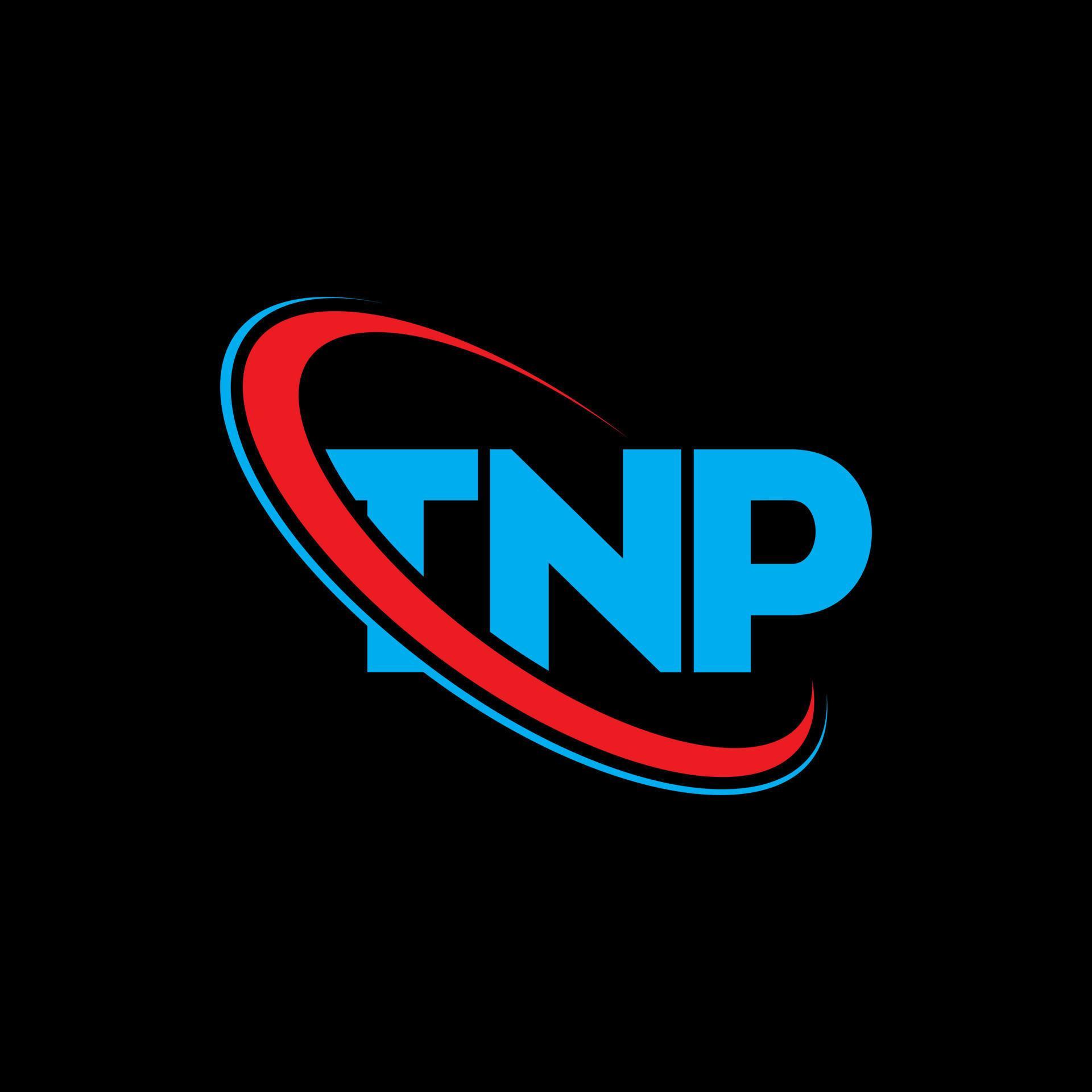 TNP logo. TNP letter. TNP letter logo design. Initials TNP logo linked with circle and uppercase ...