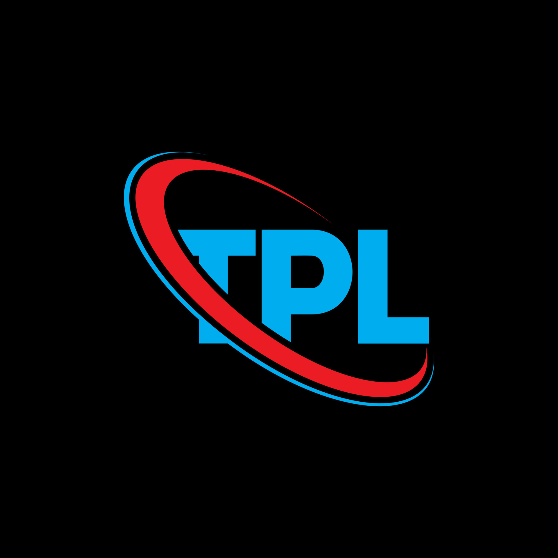TPL logo. TPL letter. TPL letter logo design. Initials TPL logo linked with circle and uppercase ...