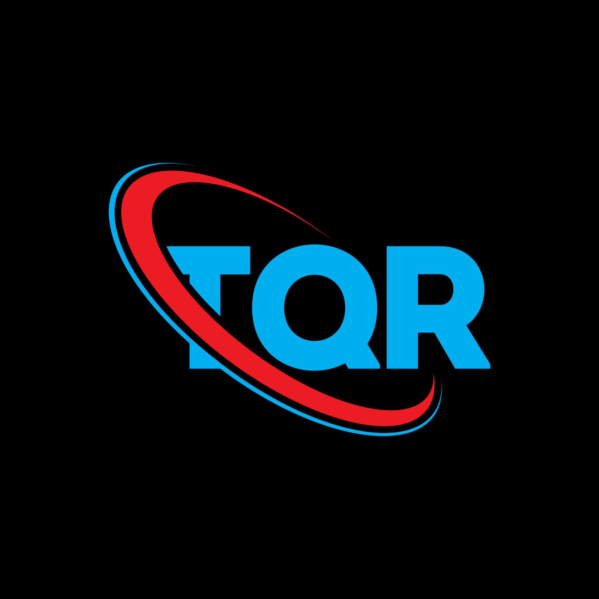 logotipo de tqr. carta tqr. diseño del logotipo de la letra tqr. logotipo de iniciales tqr ...