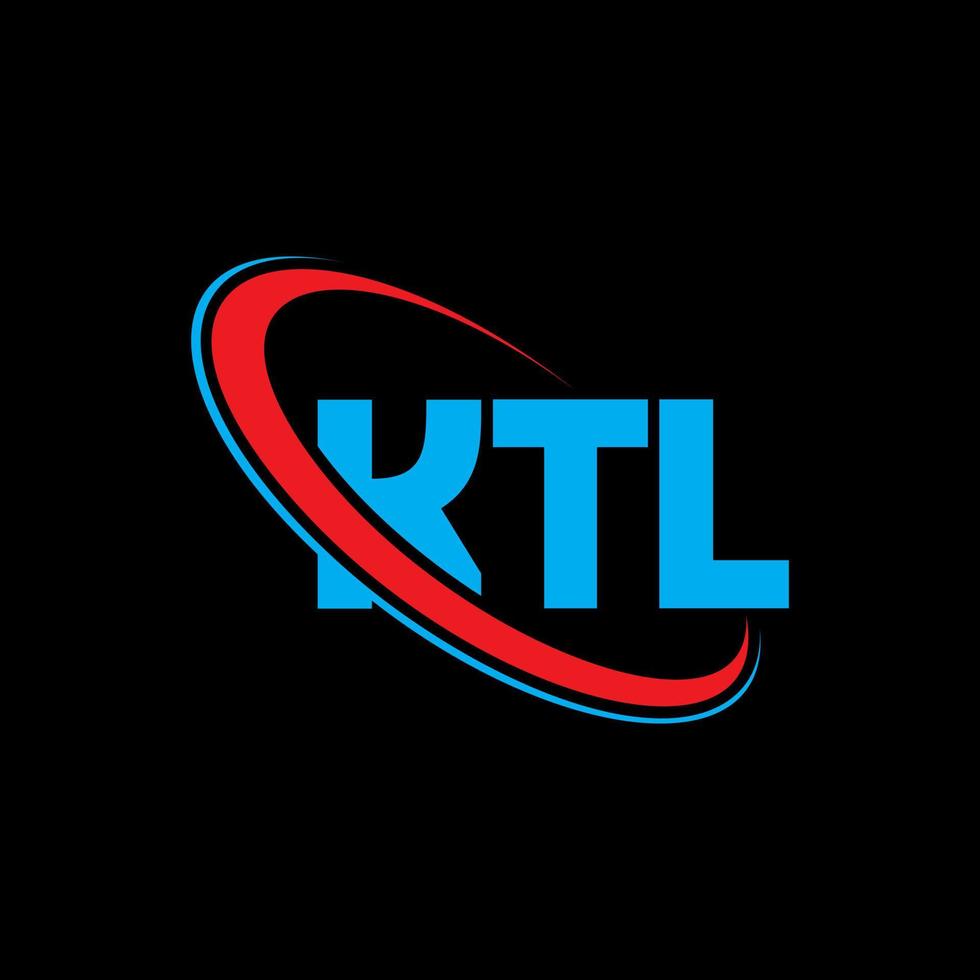 logotipo de KTL. letra ktl. diseño del logotipo de la letra ktl. Logotipo de iniciales ktl ...