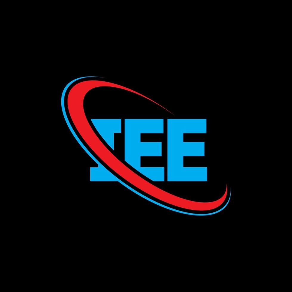 logotipo de iee. es decir carta. diseño del logotipo de la letra iee. logotipo de las iniciales ...