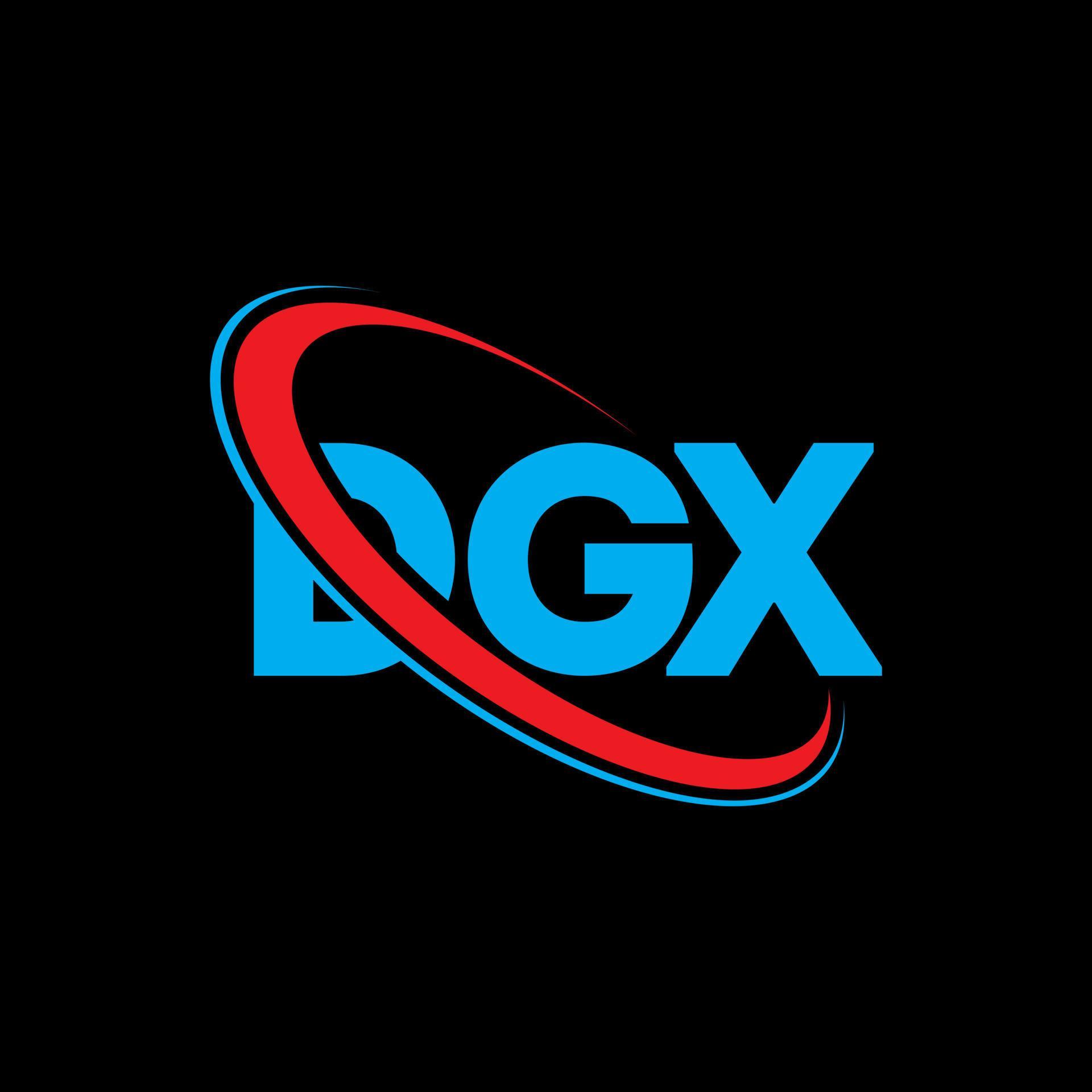 logotipo de dgx. letra dgx. diseño del logotipo de la letra dgx. logotipo de iniciales dgx ...