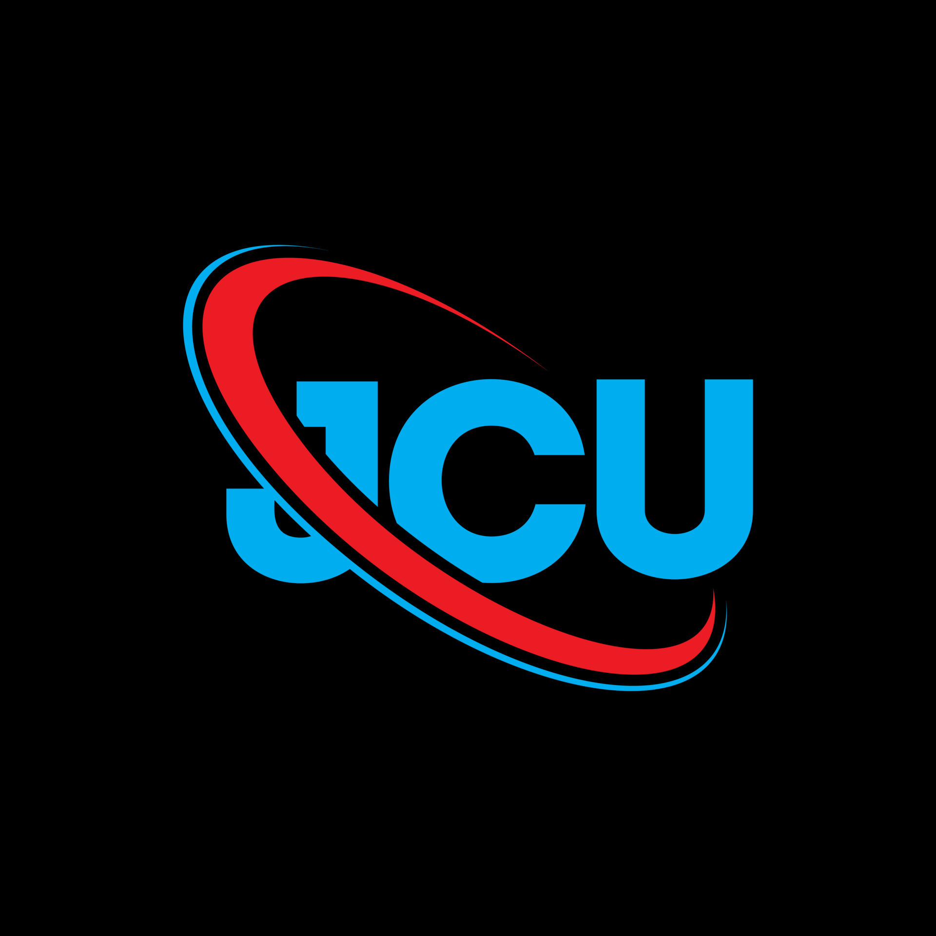 logotipo de jcu. carta jcu. diseño del logotipo de la letra jcu. logotipo de las iniciales jcu ...