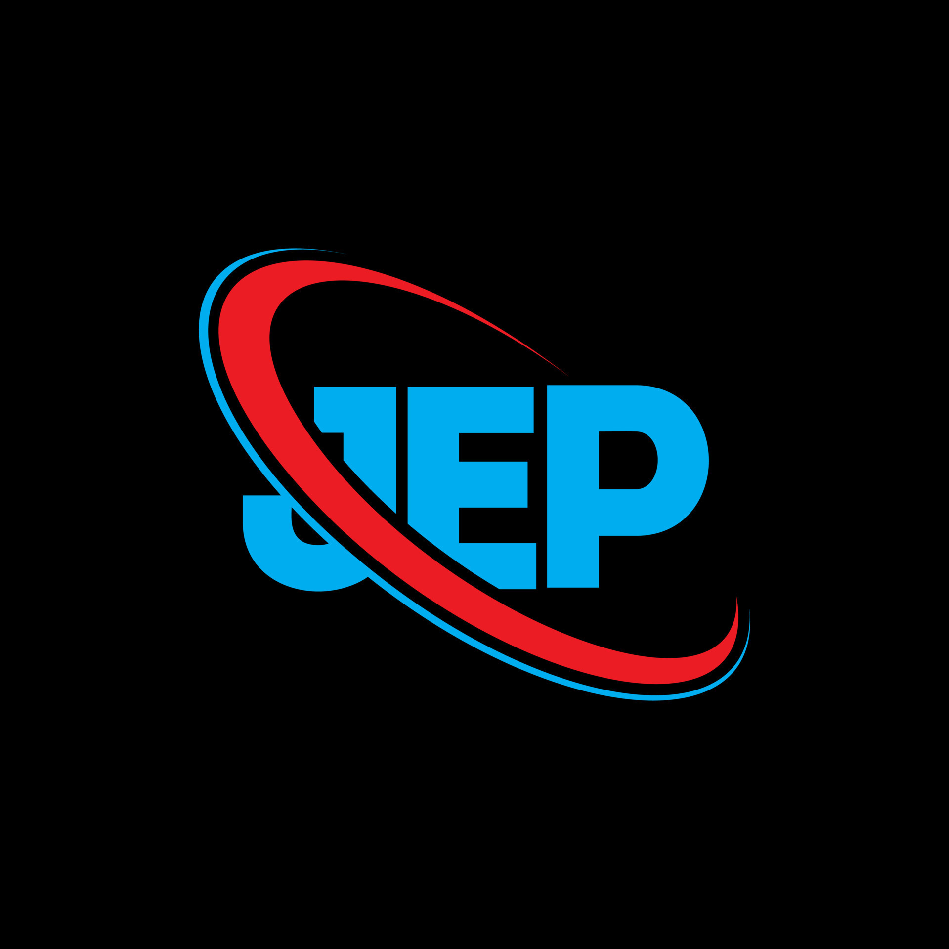 logotipo de jep. letra jep. diseño del logotipo de la letra jep. logotipo de iniciales jep ...