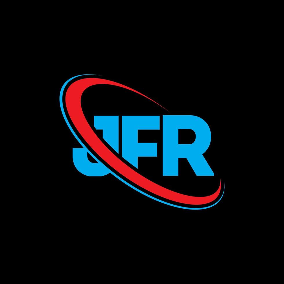 logotipo jfr. carta jfr. diseño del logotipo de la letra jfr. logotipo de las iniciales jfr ...