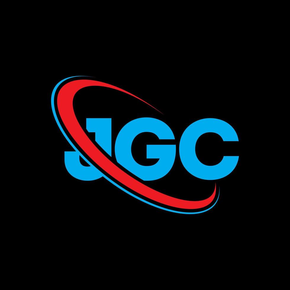 JGC logo. JGC letter. JGC letter logo design. Initials JGC logo linked with circle and uppercase ...