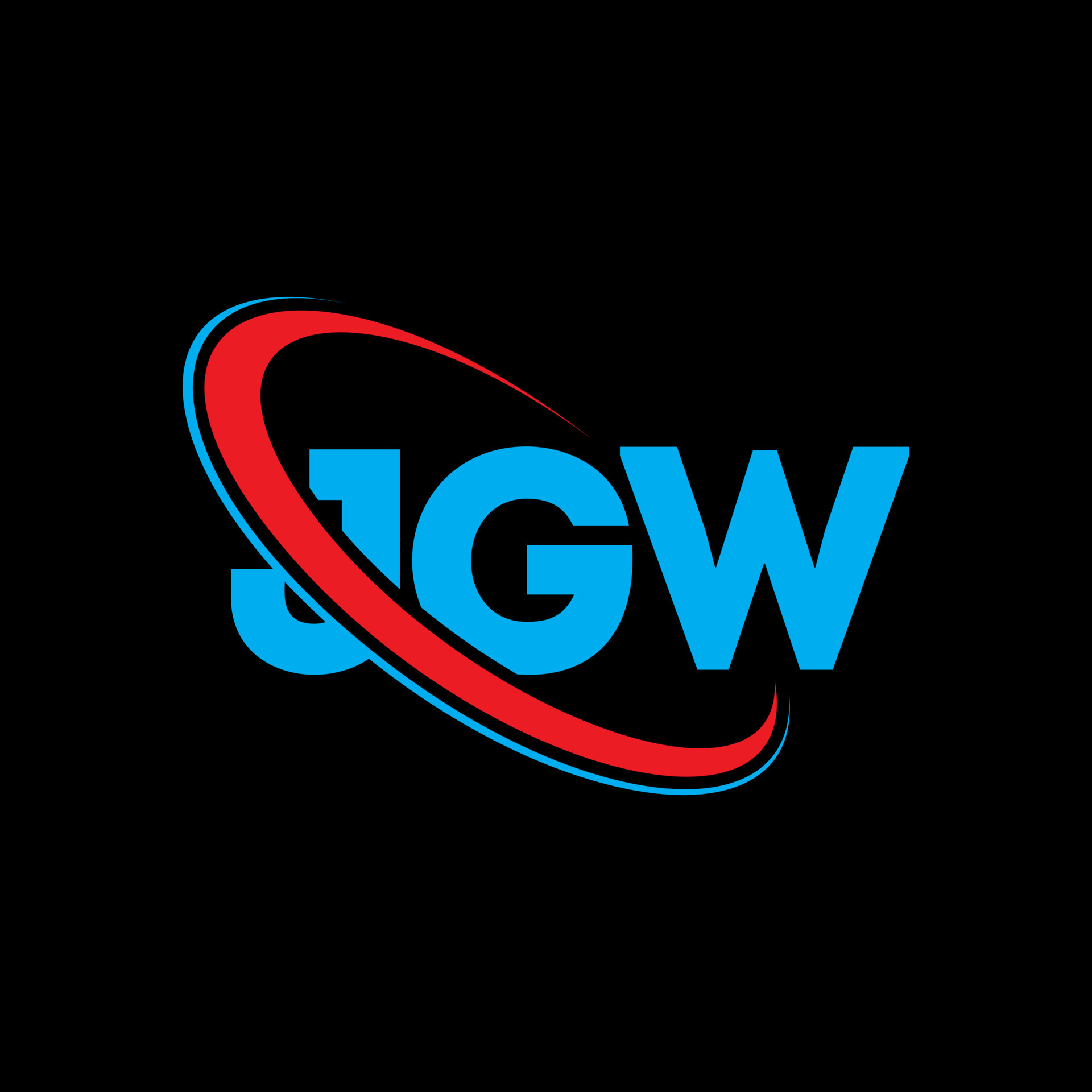 logotipo jgw. carta jgw. diseño del logotipo de la letra jgw. Logotipo de las iniciales jgw ...