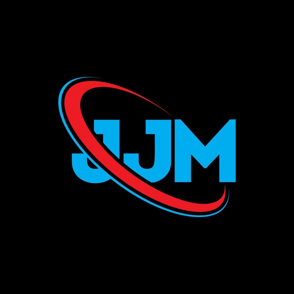 logotipo de jjm. letra jjm. diseño del logotipo de la letra jjm. logotipo de las iniciales jjm ...