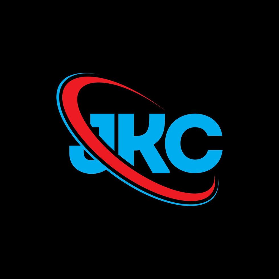 logotipo de jkc. letra jkc. diseño del logotipo de la letra jkc. Logotipo de las iniciales jkc ...