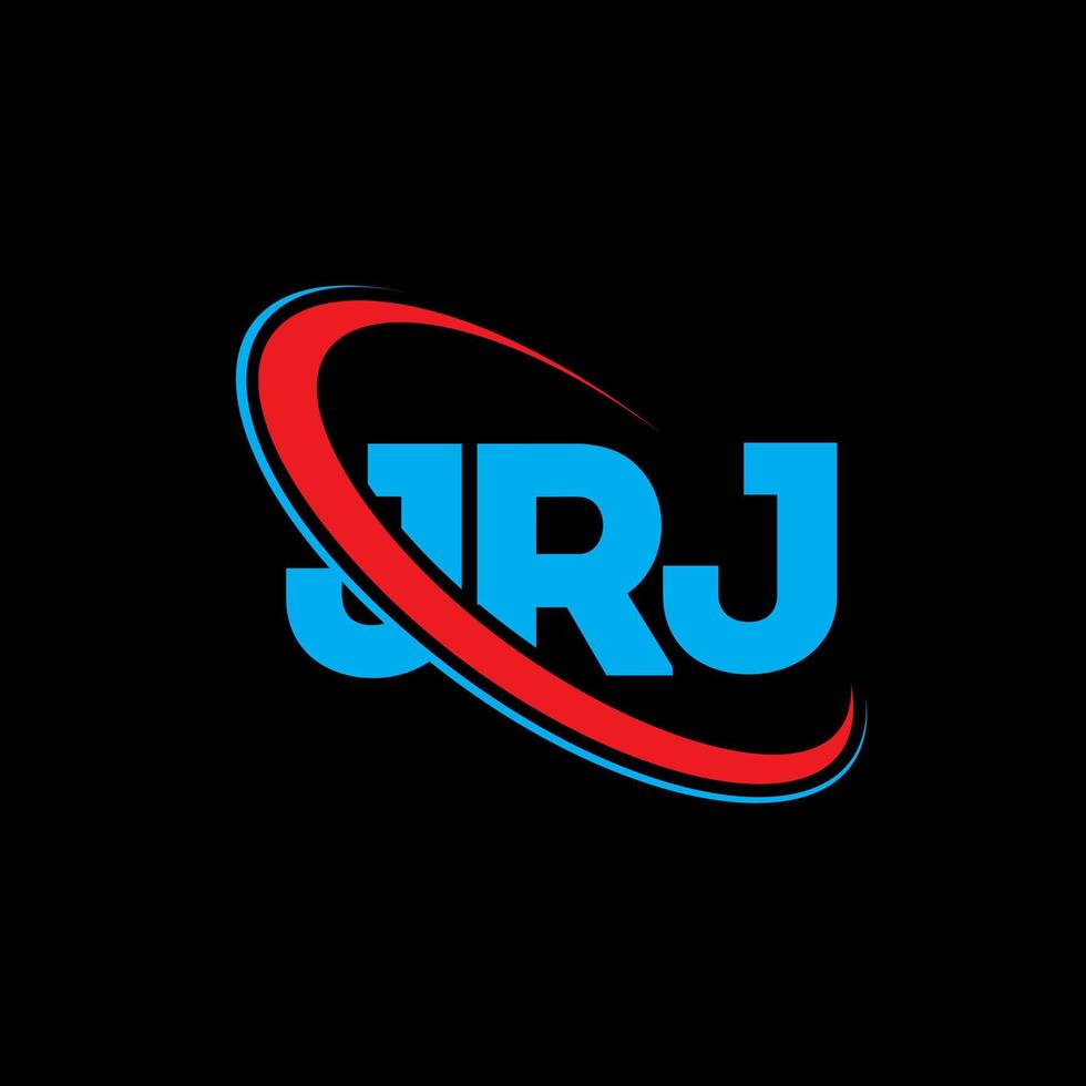 JRJ logo. JRJ letter. JRJ letter logo design. Initials JRJ logo linked with circle and uppercase ...