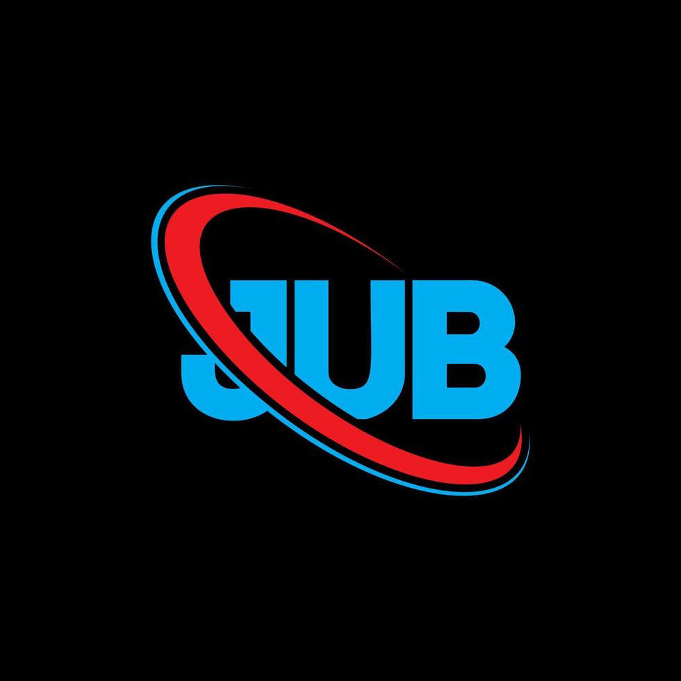 logotipo de jub. carta jub. diseño del logotipo de la letra jub. logotipo de jub de iniciales ...