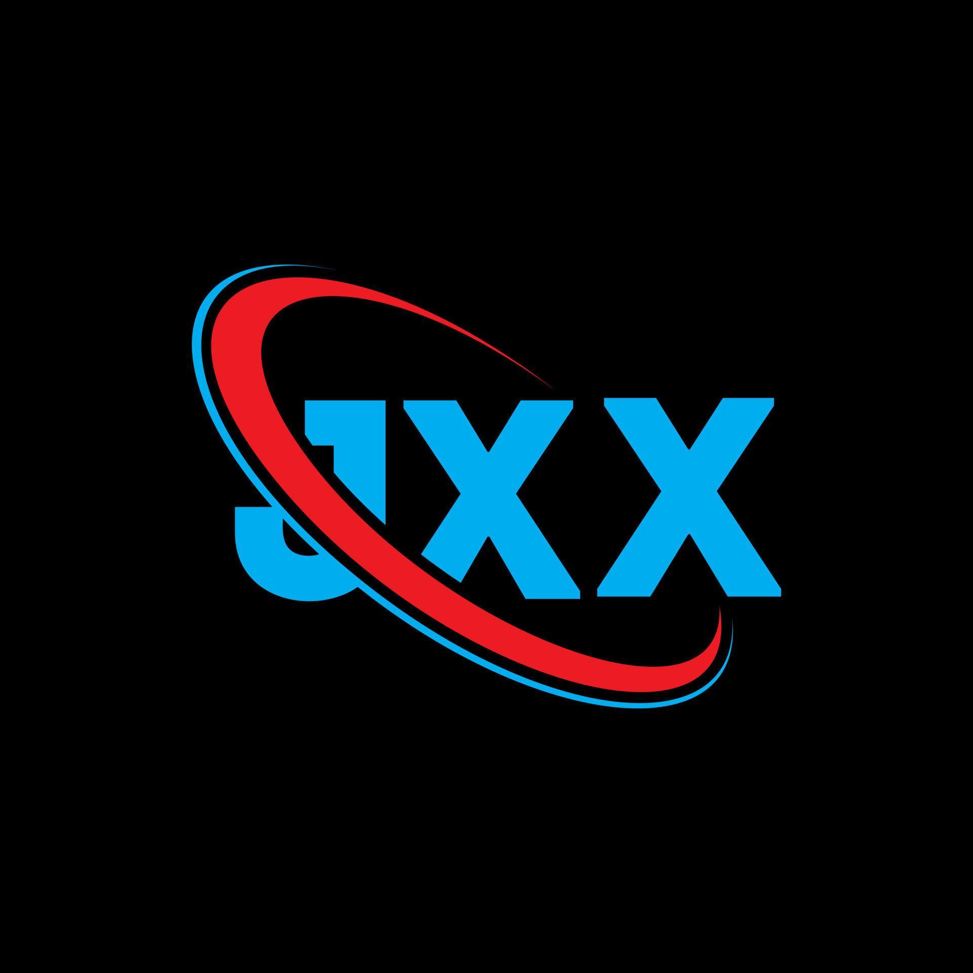 JXX logo. JXX letter. JXX letter logo design. Initials JXX logo linked with circle and uppercase ...