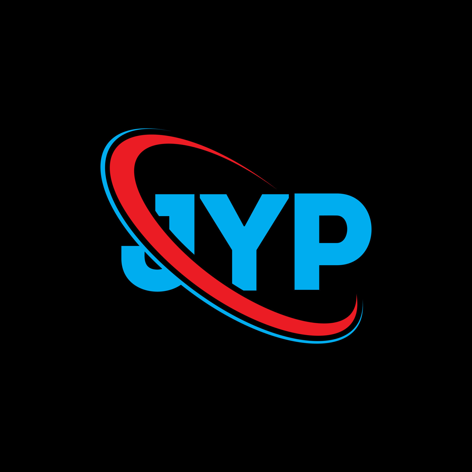 logotipo de jyp. carta jyp. diseño del logotipo de la letra jyp. logotipo de jyp iniciales ...