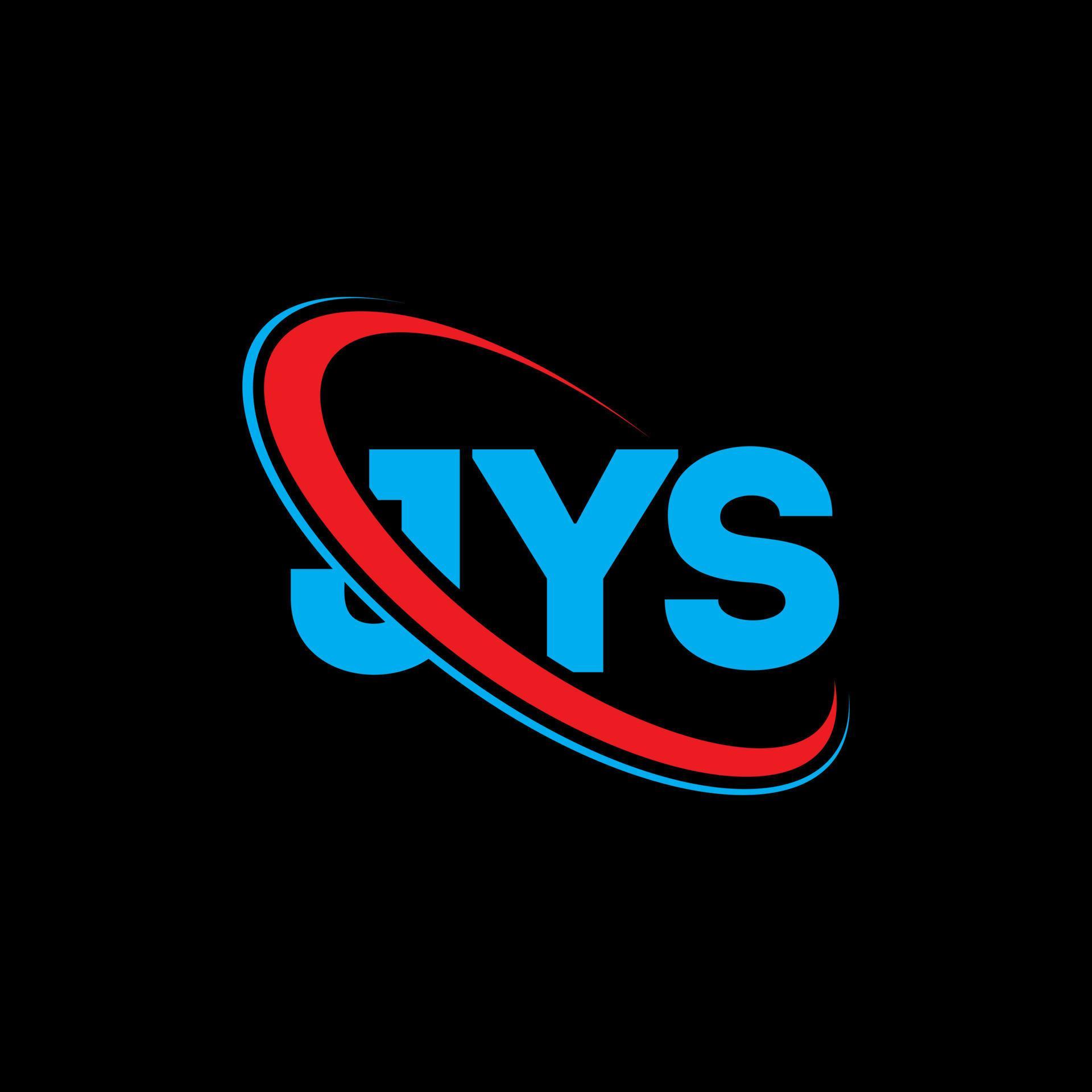 logotipo de jys. letra jys. diseño del logotipo de la letra jys. logotipo de jys iniciales ...