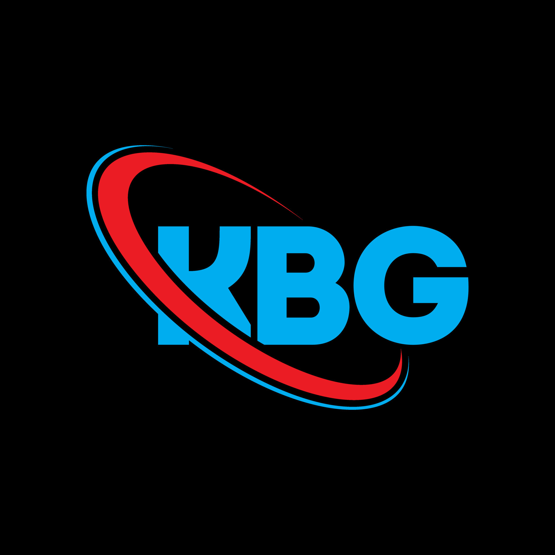 logotipo de kbg. letra kbg. diseño del logotipo de la letra kbg. Logotipo de iniciales kbg ...