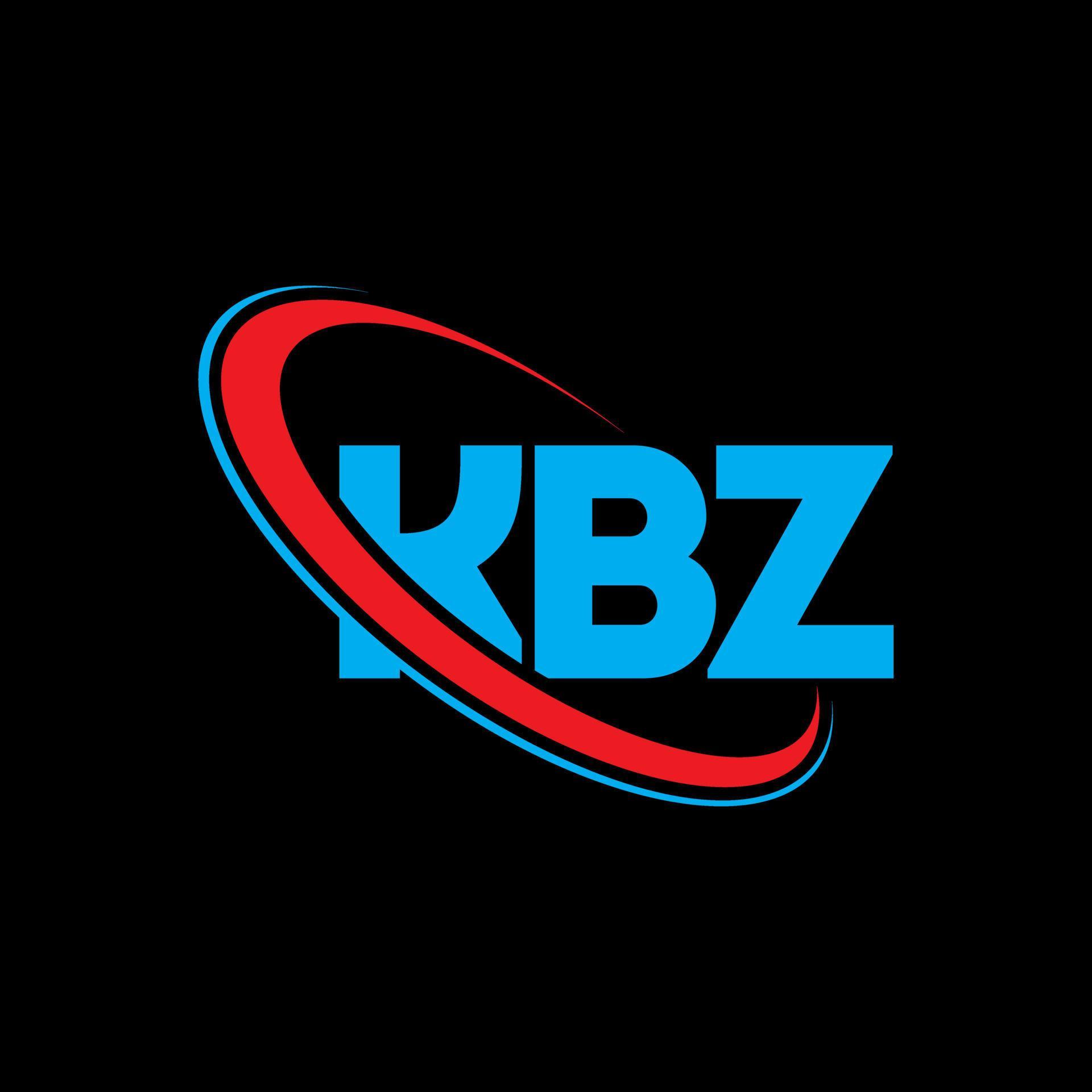 KBZ logo. KBZ letter. KBZ letter logo design. Initials KBZ logo linked with circle and uppercase ...