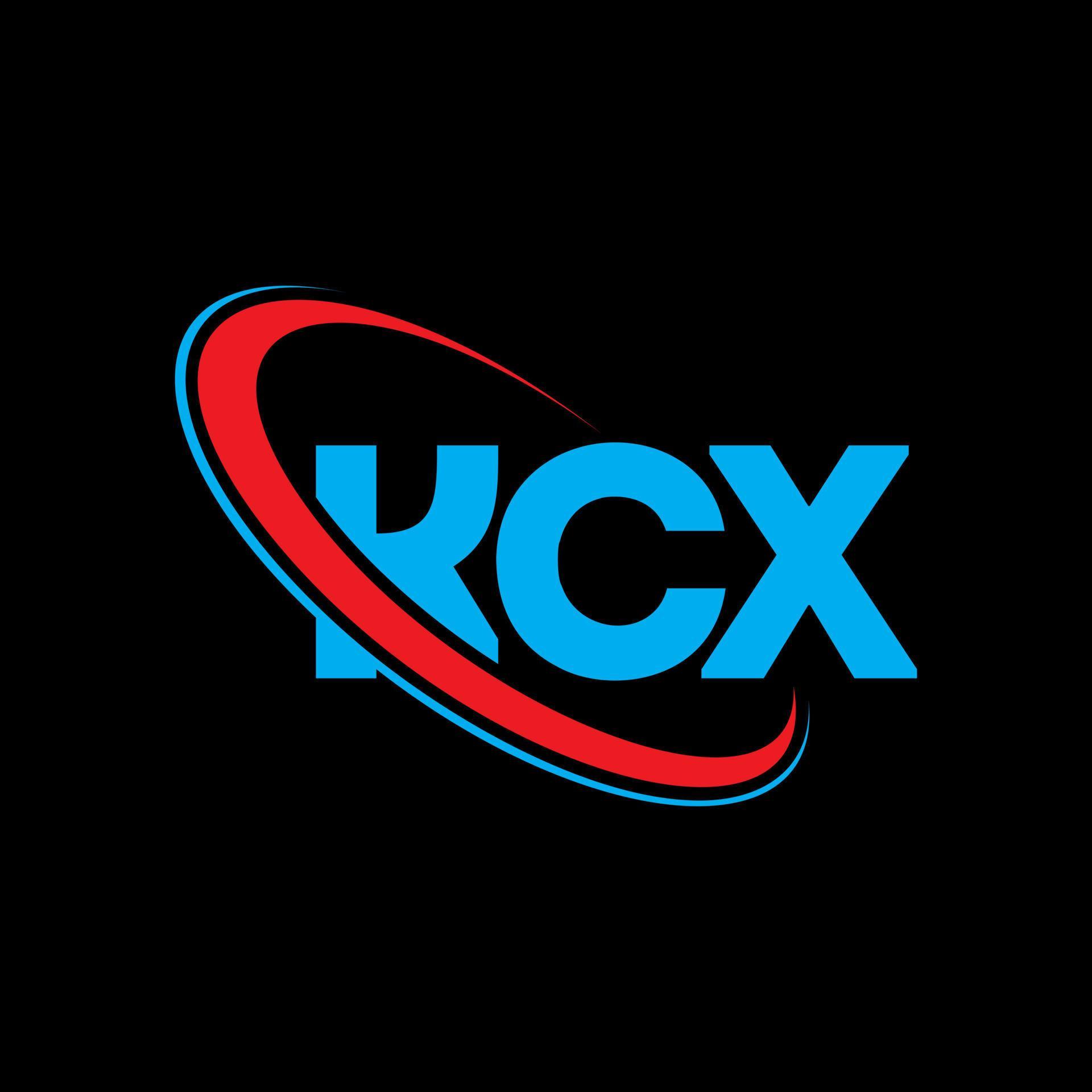 KCX logo. KCX letter. KCX letter logo design. Initials KCX logo linked with circle and uppercase ...
