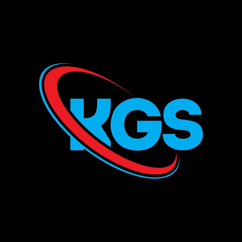 logotipo de kg. carta de kg. diseño del logotipo de la letra kgs. logotipo de kgs iniciales ...