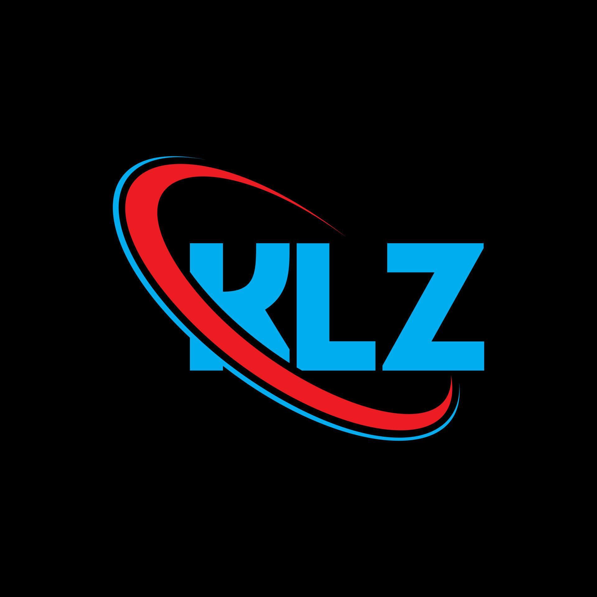 KLZ logo. KLZ letter. KLZ letter logo design. Initials KLZ logo linked with circle and uppercase ...