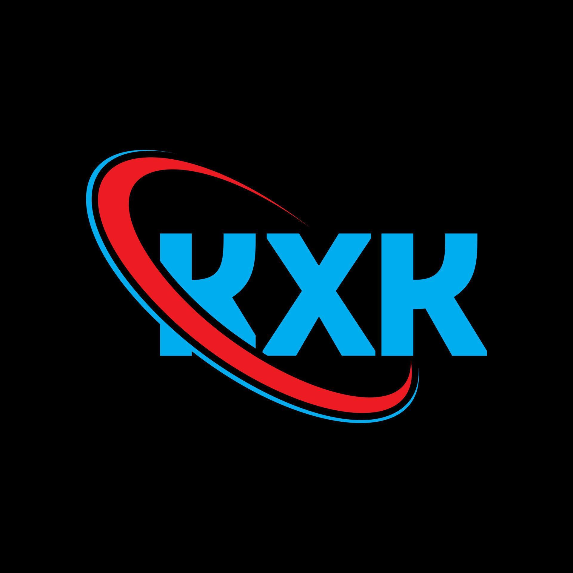 KXK logo. KXK letter. KXK letter logo design. Initials KXK logo linked with circle and uppercase ...