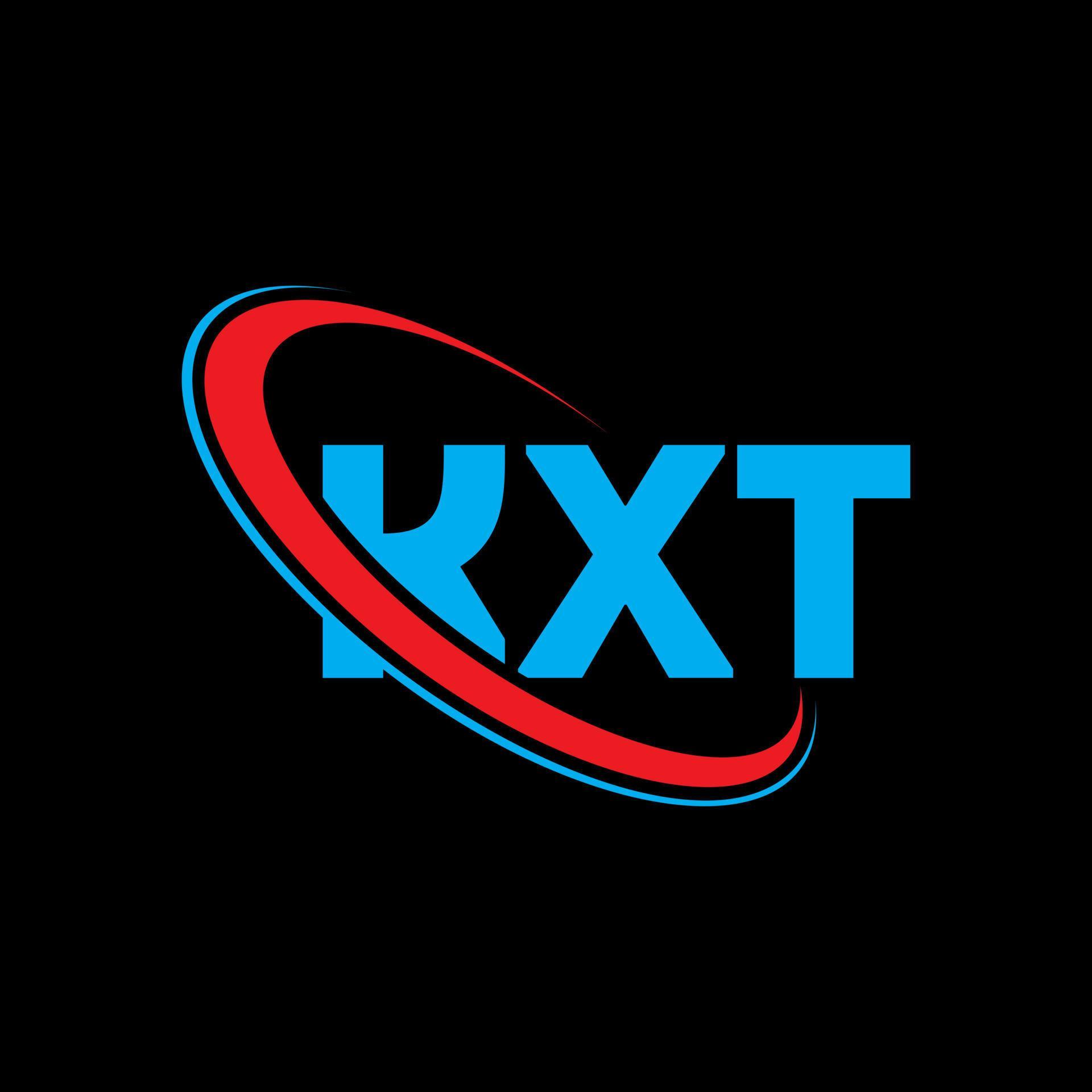 KXT logo. KXT letter. KXT letter logo design. Initials KXT logo linked with circle and uppercase ...