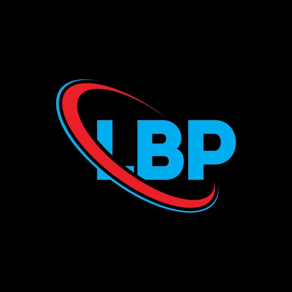 LBP logo. LBP letter. LBP letter logo design. Initials LBP logo linked with circle and uppercase ...