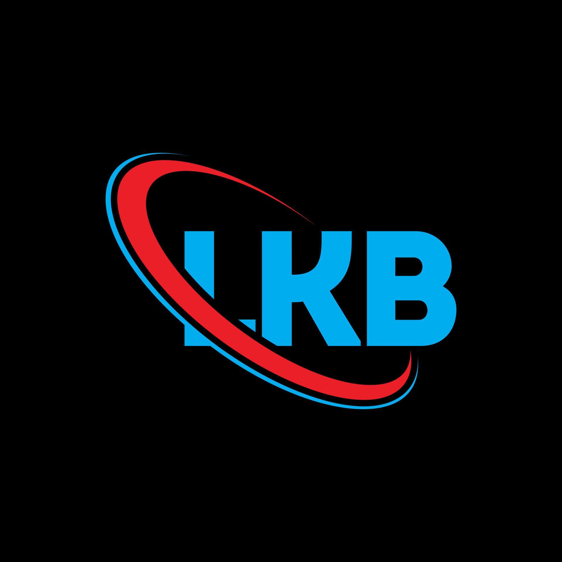 LKB logo. LKB letter. LKB letter logo design. Initials LKB logo linked with circle and uppercase ...