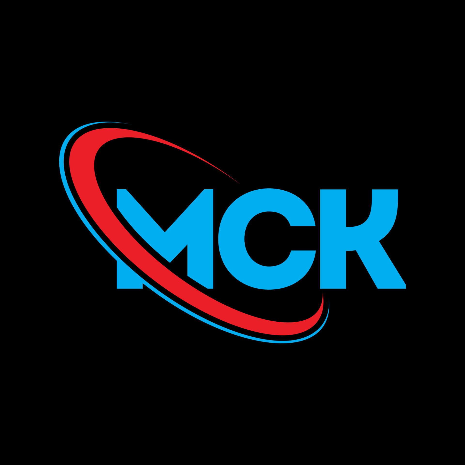 logotipo de MCK. letra mck. diseño del logotipo de la letra mck. logotipo de mck de iniciales ...