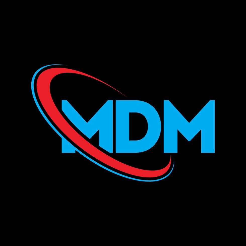 logotipo mdm. letra mdm. diseño de logotipo de letra mdm. Logotipo de iniciales mdm vinculado ...