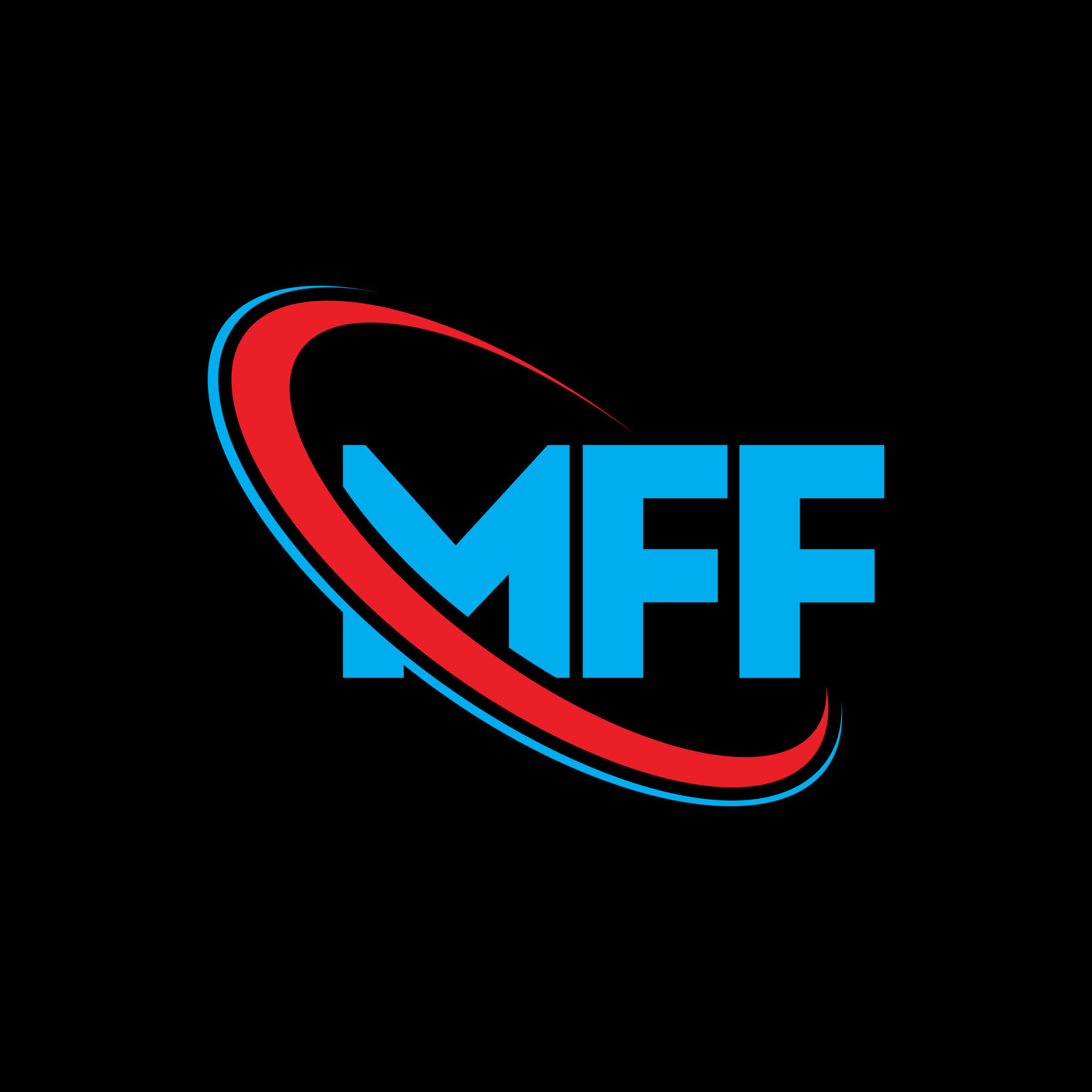 Logotipo Mff Carta Mff Diseño Del Logotipo De La Letra Mff Logotipo De Iniciales Mff
