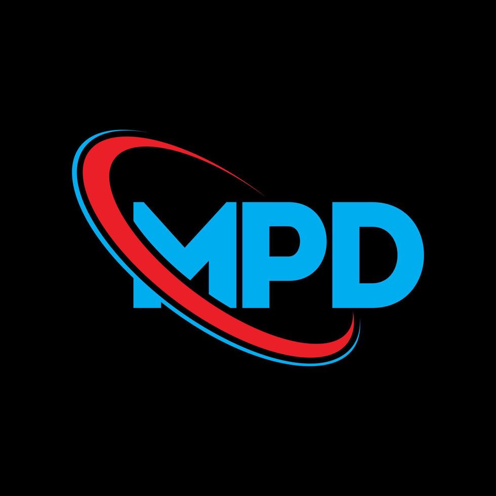 logotipo de MPD. letra mpd. diseño del logotipo de la letra mpd. logotipo de las iniciales mpd ...