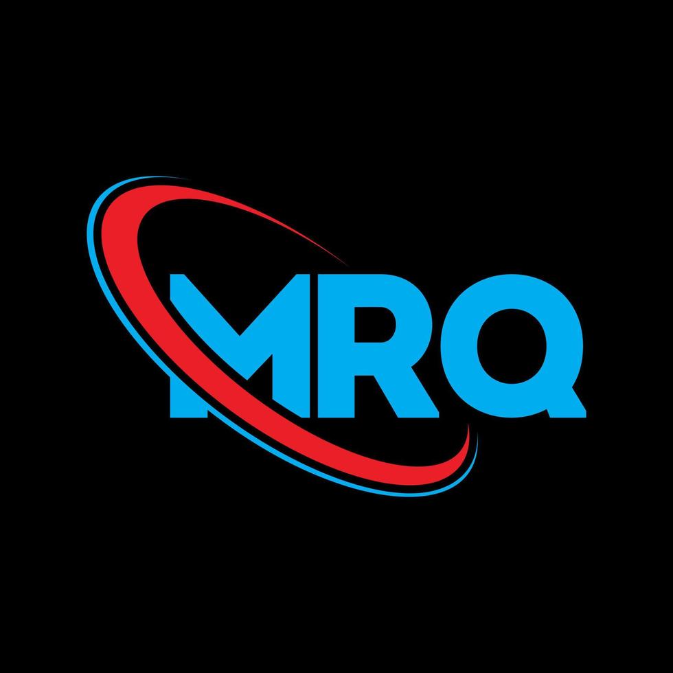 MRQ logo. MRQ letter. MRQ letter logo design. Initials MRQ logo linked with circle and uppercase ...
