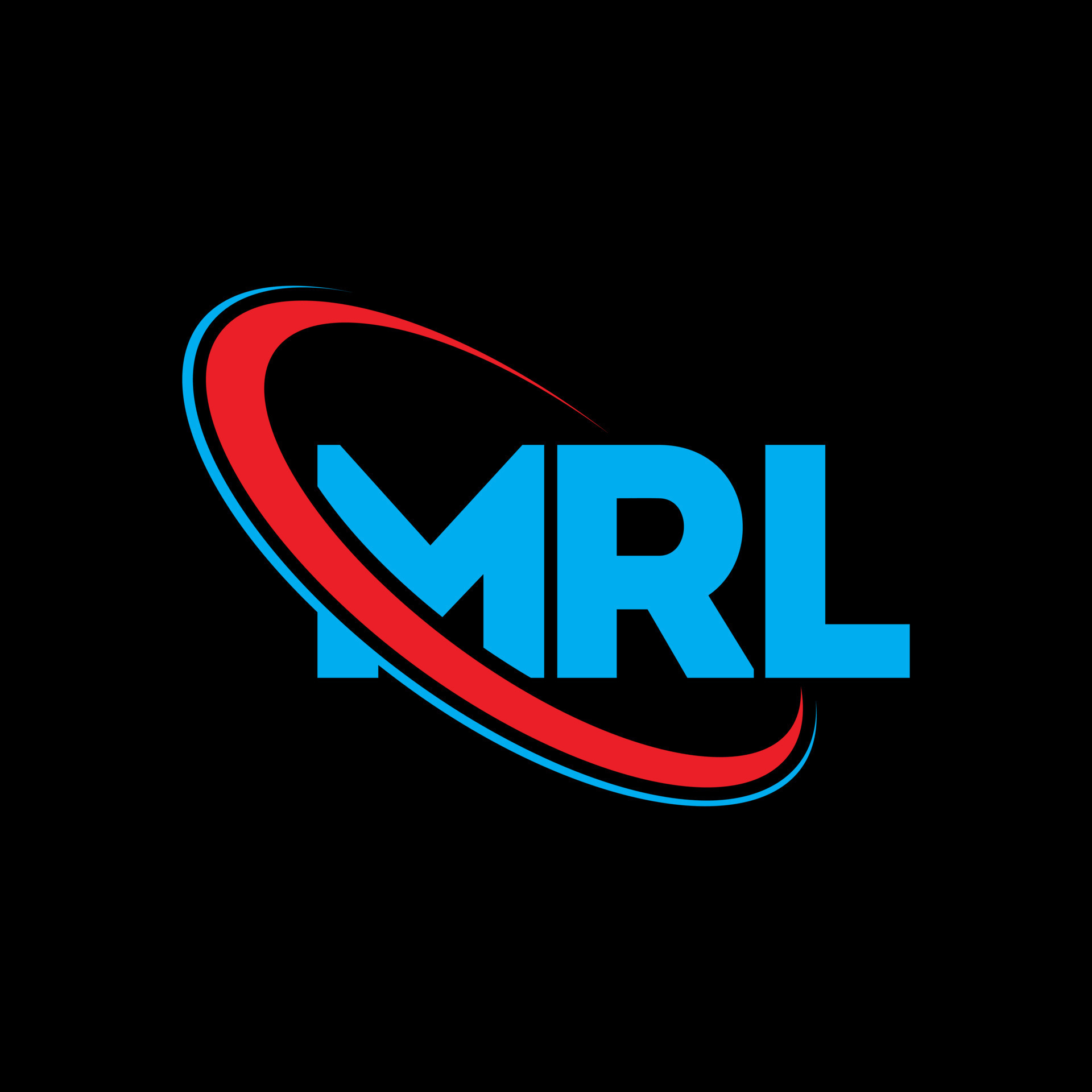 logotipo mrl. carta mrl. diseño del logotipo de la letra mrl. logotipo de mrl iniciales ...
