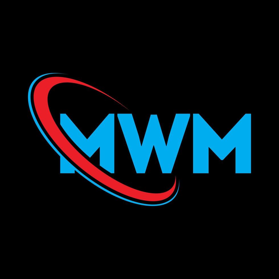 logotipo mwm. letra mwm. diseño del logotipo de la letra mwm. Logotipo de iniciales mwm ...
