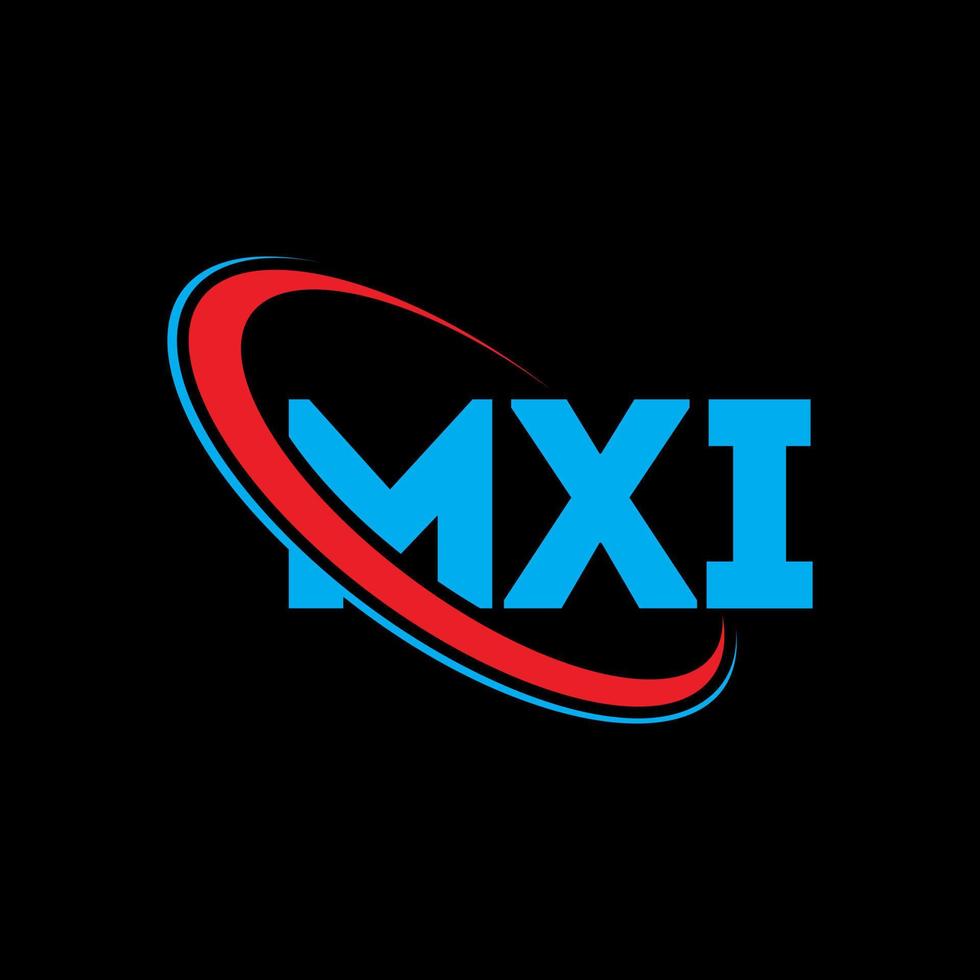 logotipo mxi. letra mxi. diseño del logotipo de la letra mxi. logotipo de iniciales mxi ...