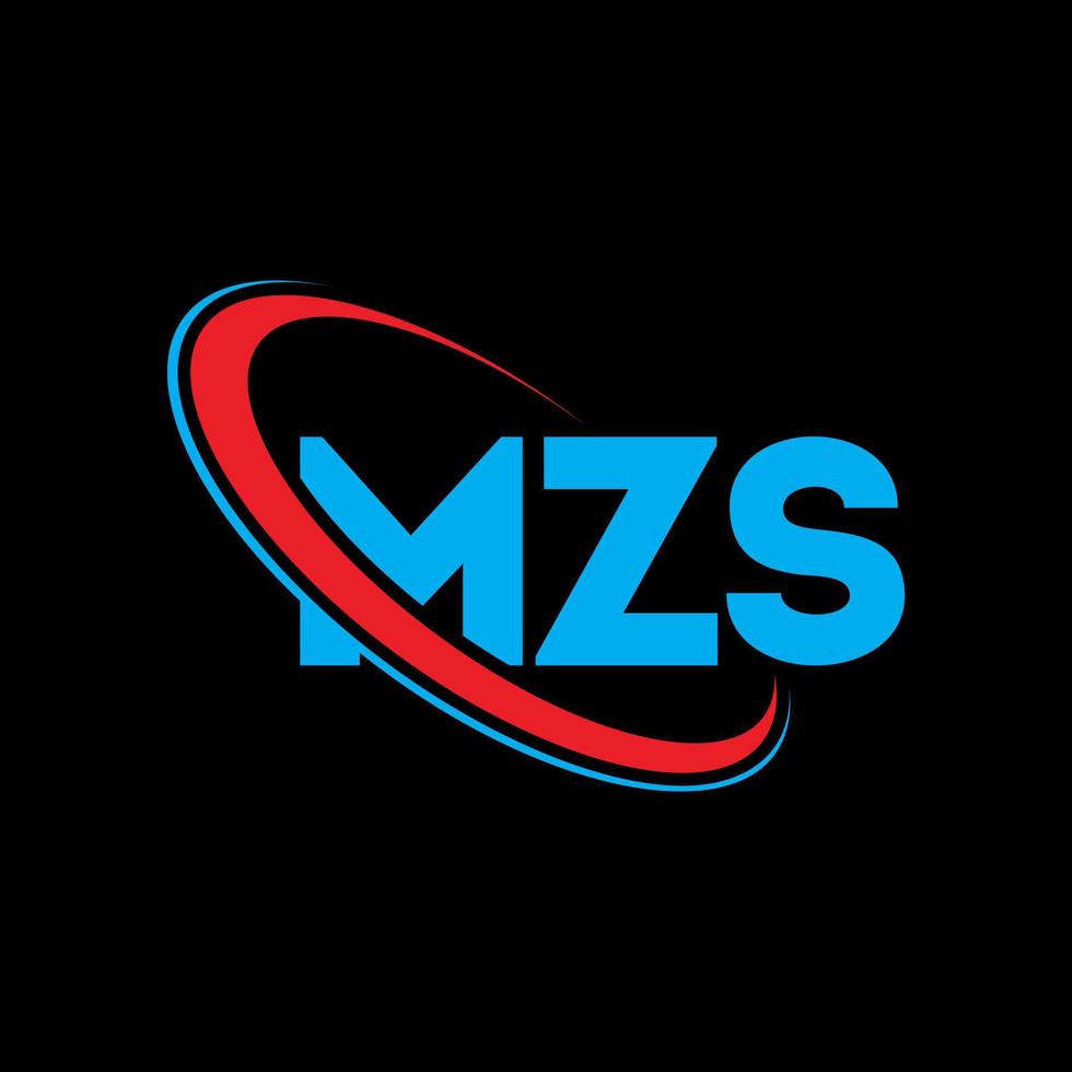 MZS logo. MZS letter. MZS letter logo design. Initials MZS logo linked with circle and uppercase ...