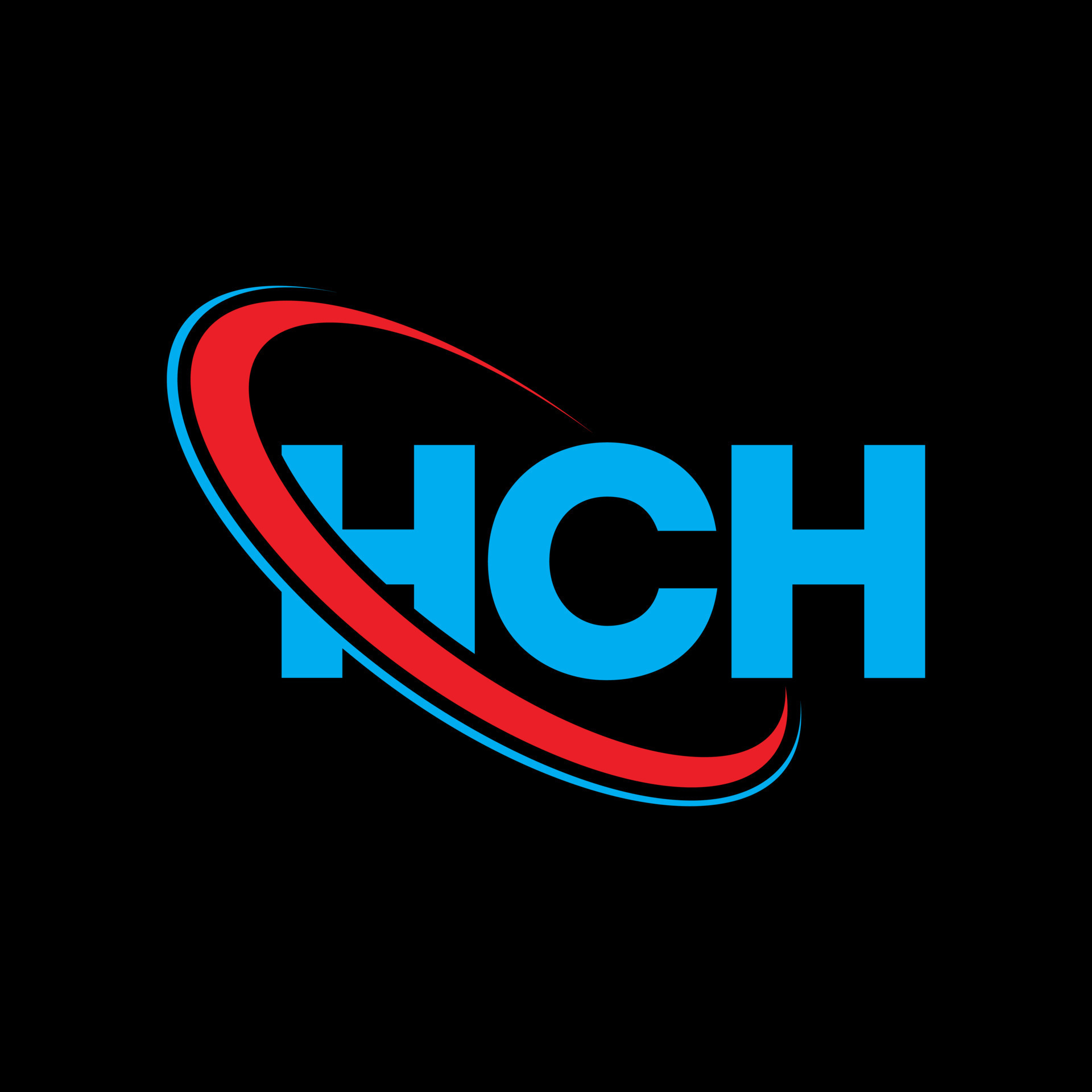 Logotipo De Hch Hh Carta Diseño Del Logotipo De La Letra Hch